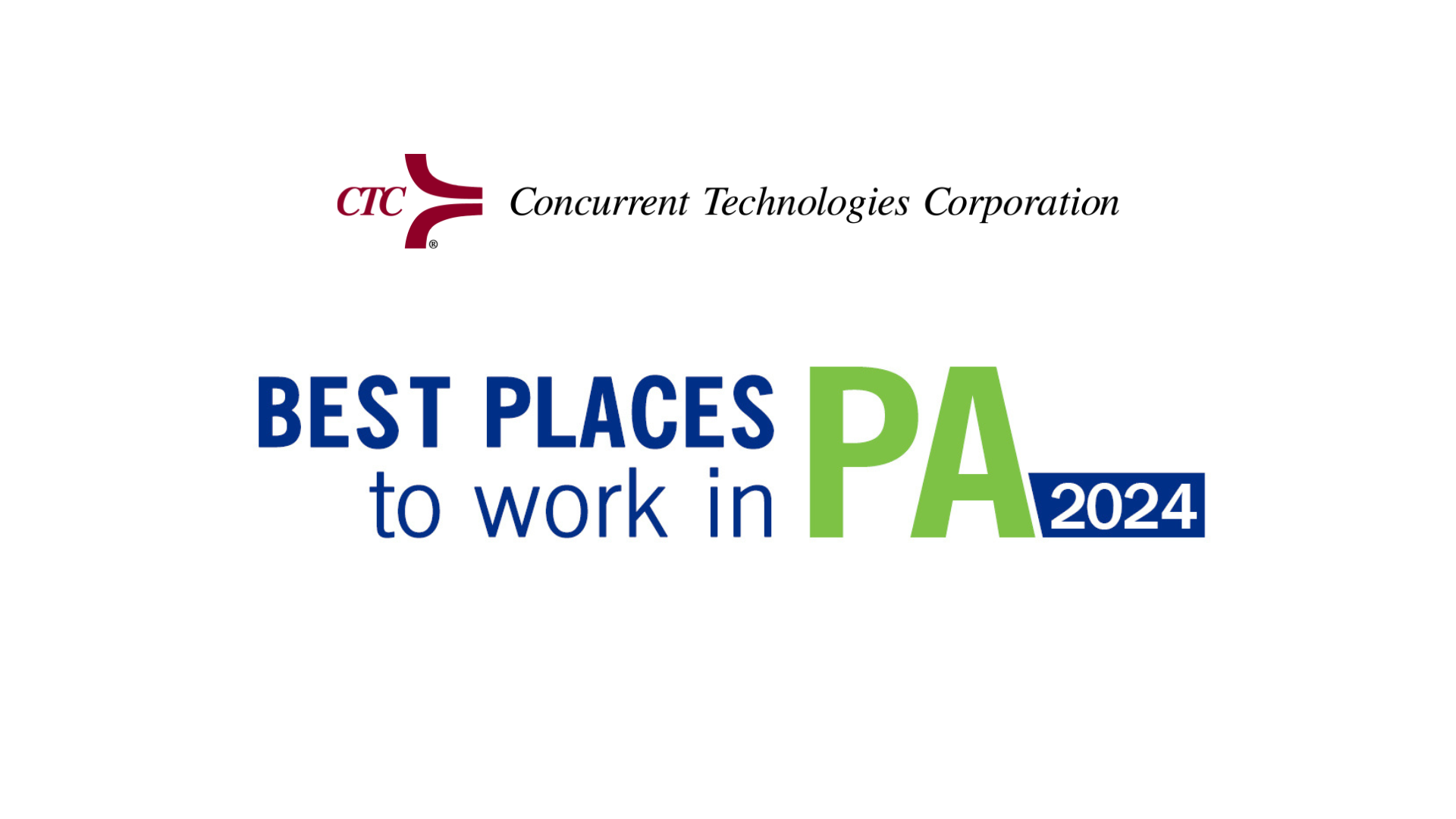 Concurrent Technologies Corporation Named to 2024 Best Places to Work ...