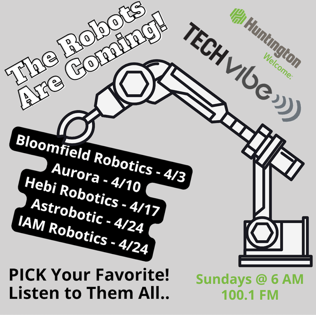 April is Do the Robot Month on TechVibe Radio