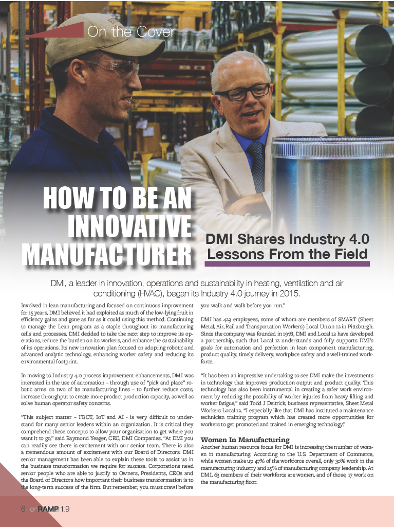 Pittsburgh Tech News: How to be an Innovative Manufacturer: DMI Shares ...