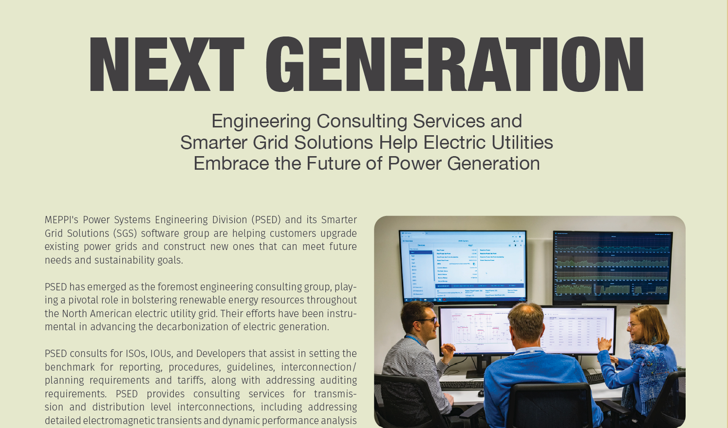 MEPPI’s Engineering Consulting Services and Smarter Grid Solutions Help ...