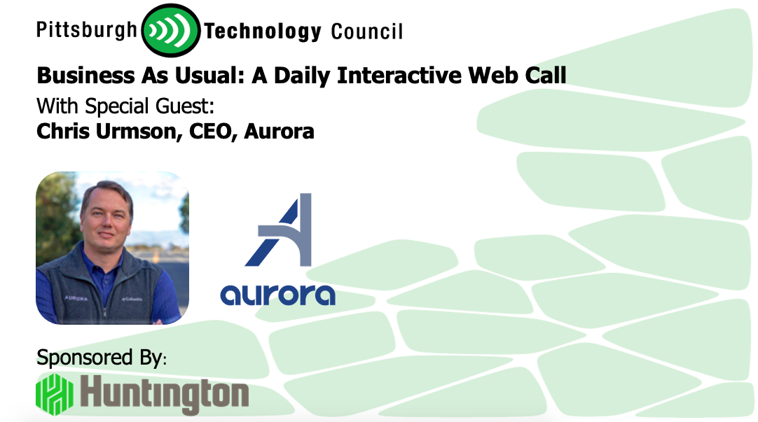 Business as Usual: Aurora CEO and Co-Founder