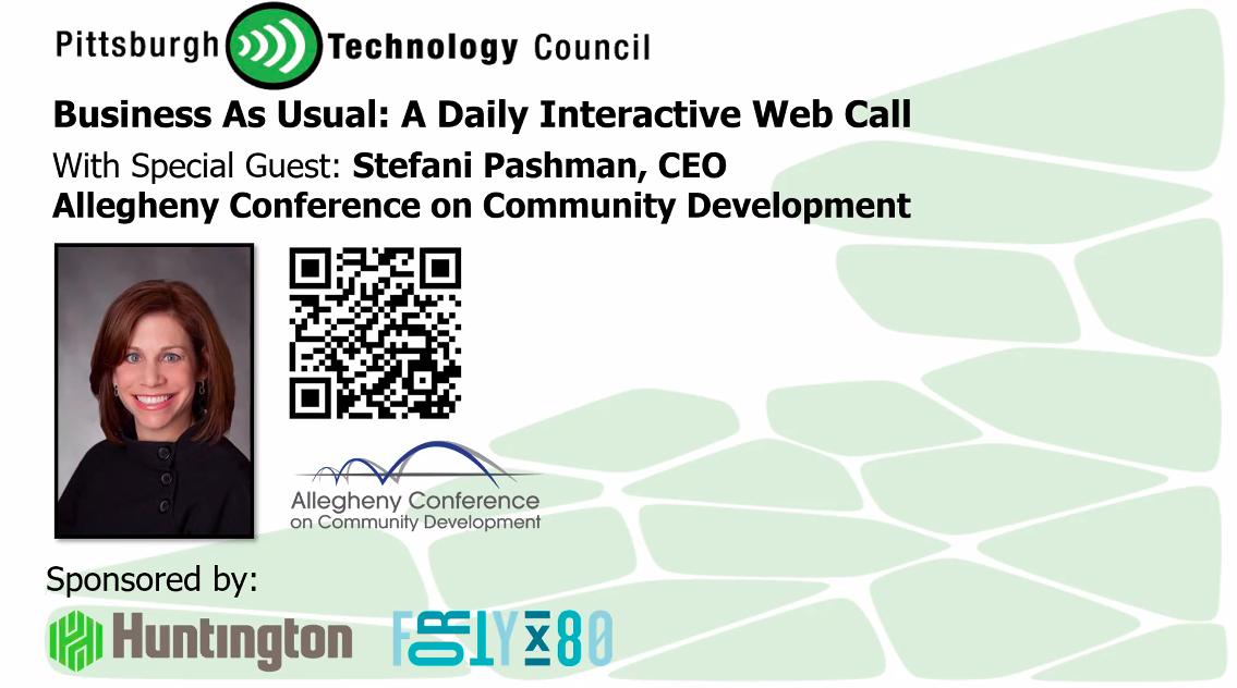 Business as Usual: Allegheny Conference, Stefani Pashman