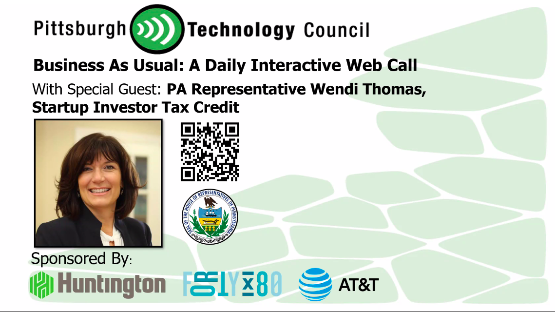 PA Representative Wendi Thomas Details the Investor Startup Tax Credit
