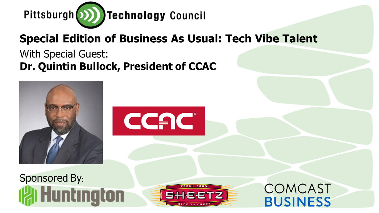 Business as Usual Featuring Dr. Quintin B. Bullock, President of CCAC