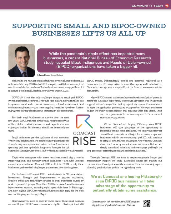 Supporting Small and BIPOC-owned Businesses Lifts Us All Up